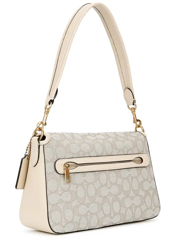 COACH Soft Tabby Monogrammed Canvas Shoulder Bag