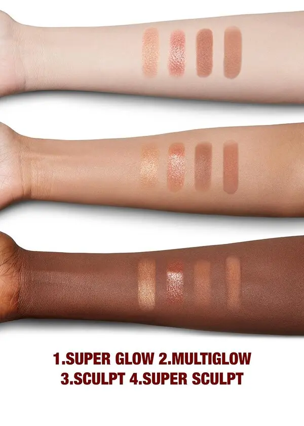 Charlotte Tilbury Glowgasm Face Palette Nudegasm