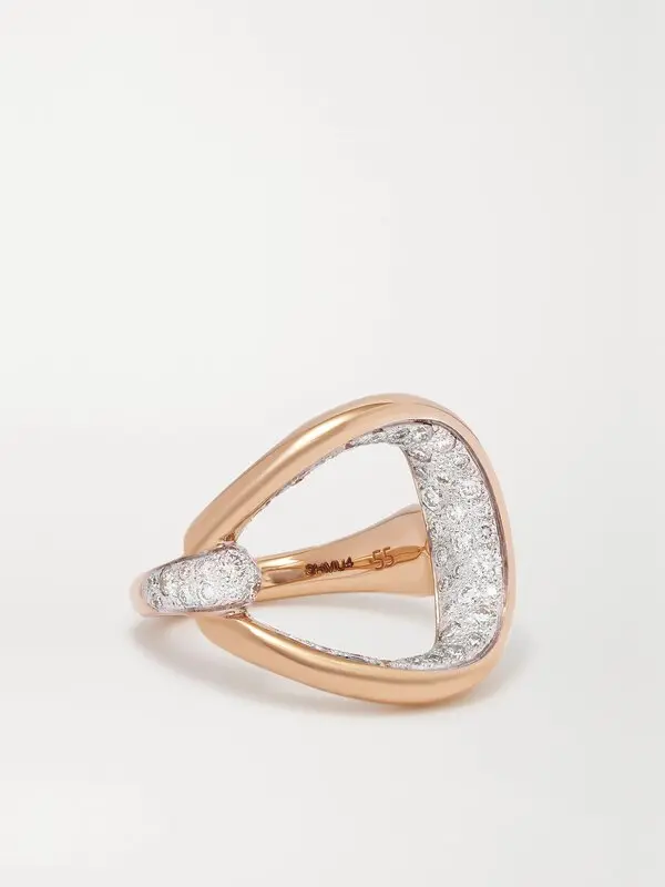 Pomellato Fantina 18-karat Diamond Ring - Gold