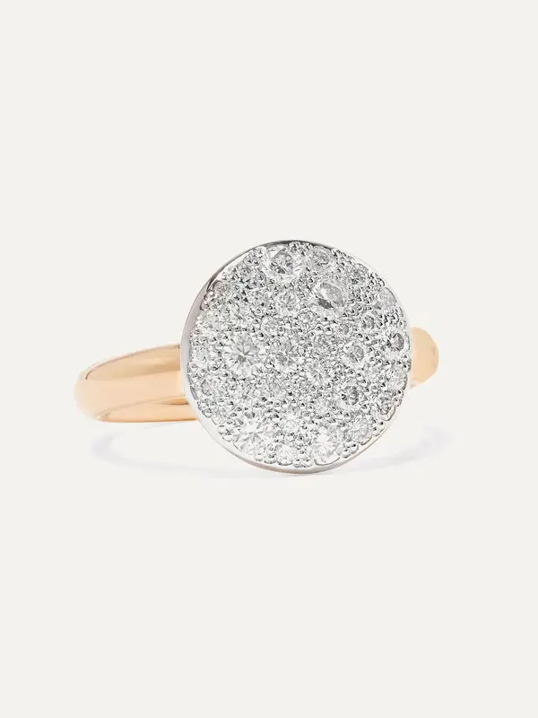 Pomellato Sabbia 18-karat Diamond Ring - Gold