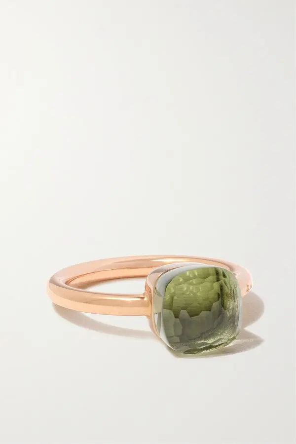 Pomellato Nudo Petit Prasiolite 18-karat Ring - Gold