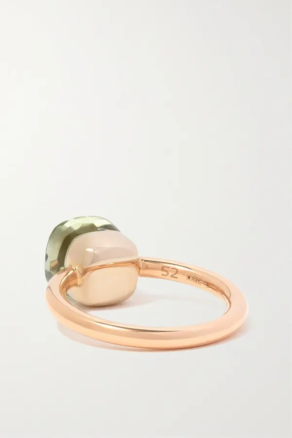 Pomellato Nudo Petit Prasiolite 18-karat Ring - Gold