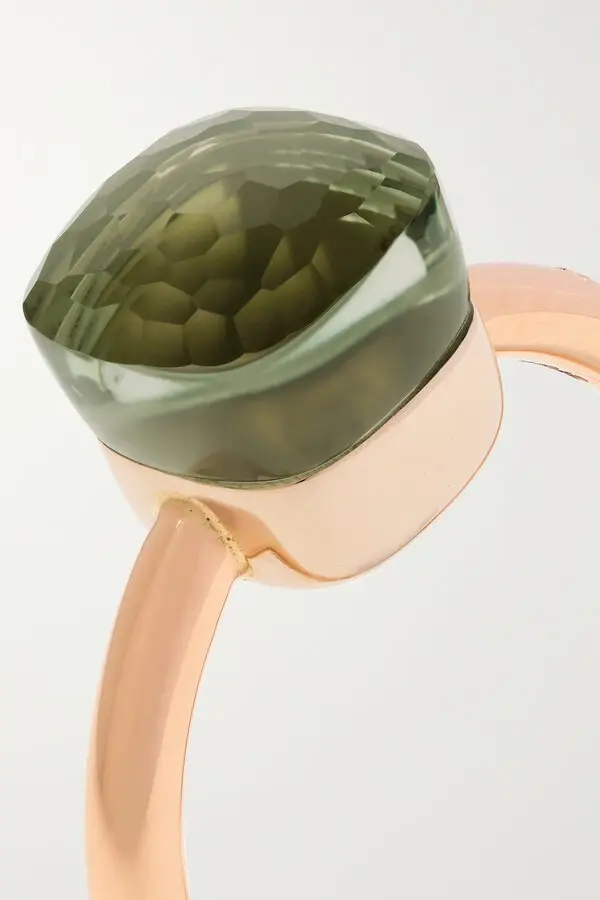 Pomellato Nudo Petit Prasiolite 18-karat Ring - Gold