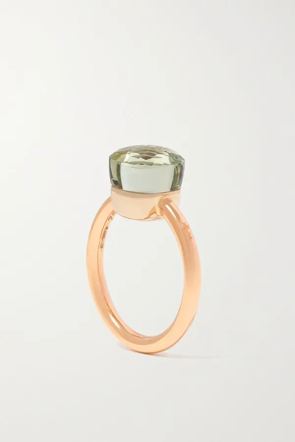 Pomellato Nudo Petit Prasiolite 18-karat Ring - Gold