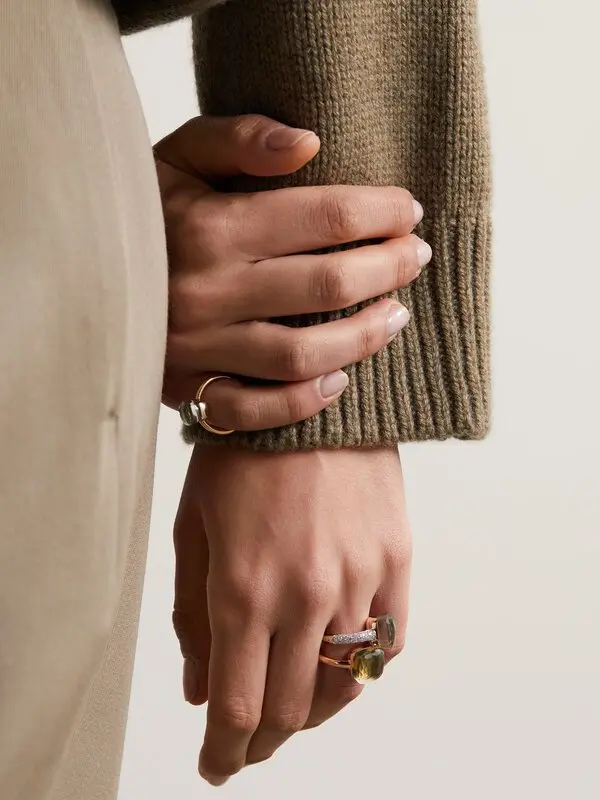Pomellato Nudo Maxi Prasiolite Ring - Gold