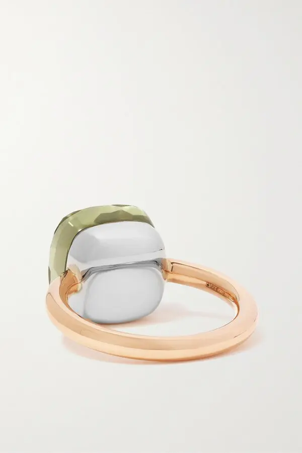Pomellato Nudo Maxi Prasiolite Ring - Gold