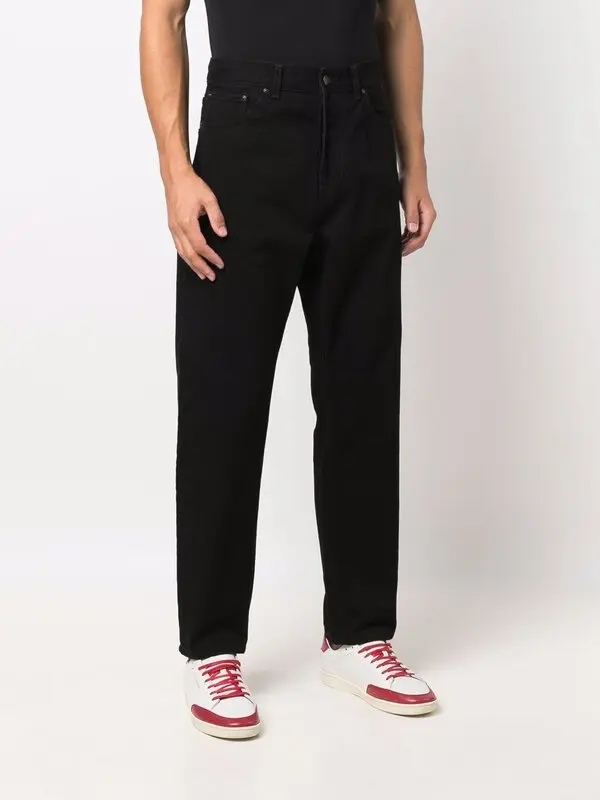 Carhartt Work In Progress Newel Straight-leg Jeans - Black