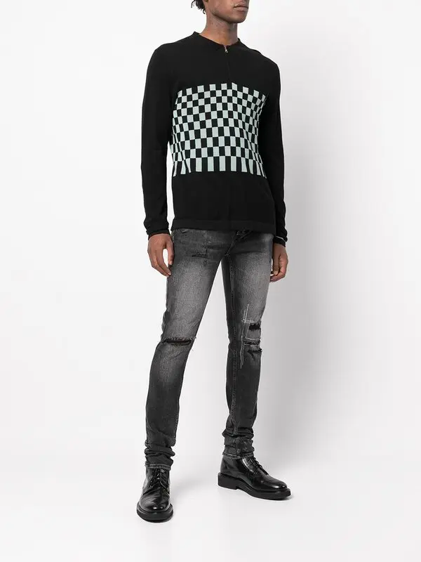 Ksubi Van Winkle Burnt Skinny Jeans