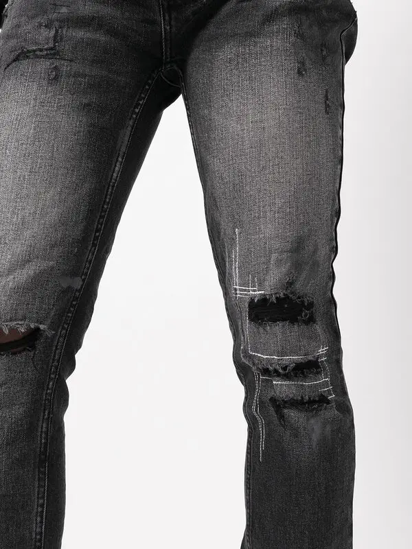 Ksubi Van Winkle Burnt Skinny Jeans
