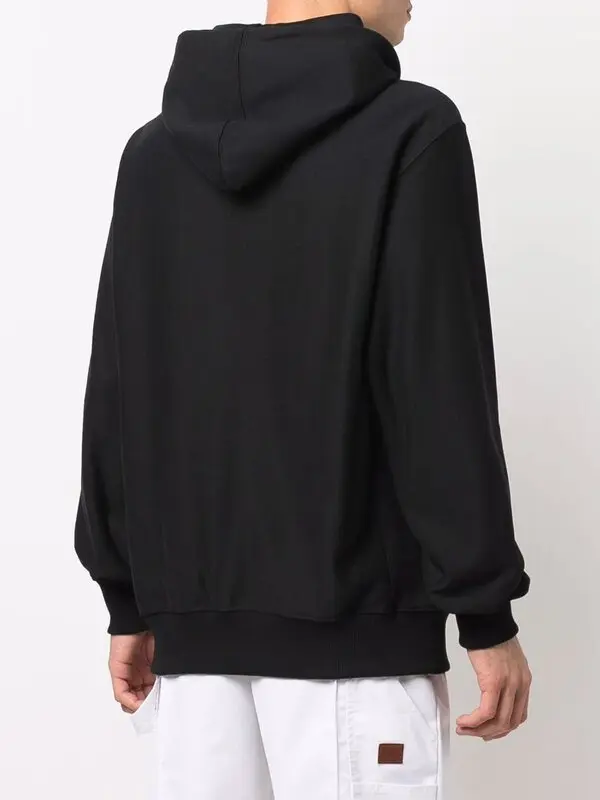 Helmut Lang Logo-print Pullover Hoodie