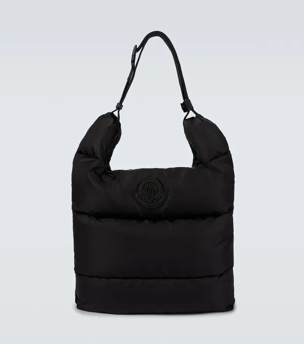 Moncler Legere Large Quilted Tote - Black