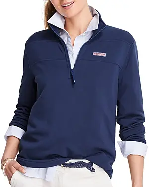 Vineyard Vines Dreamcloth Zip Up Shirt