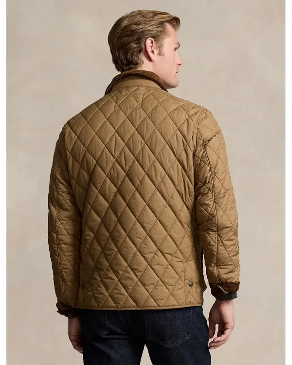 Polo Ralph Lauren Beaton Quilted Water-repellent Jacket - Honey Brown