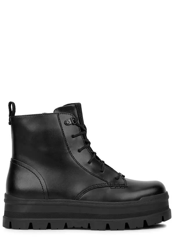 UGG Sidnee Leather Ankle Boots