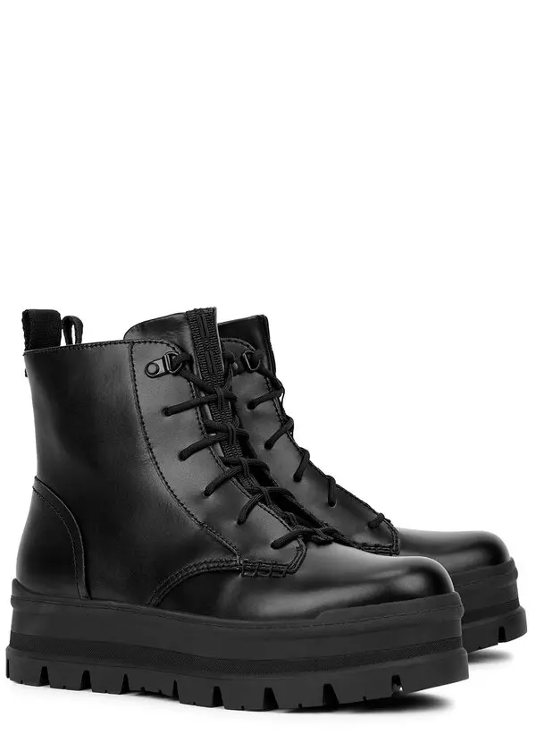 UGG Sidnee Leather Ankle Boots