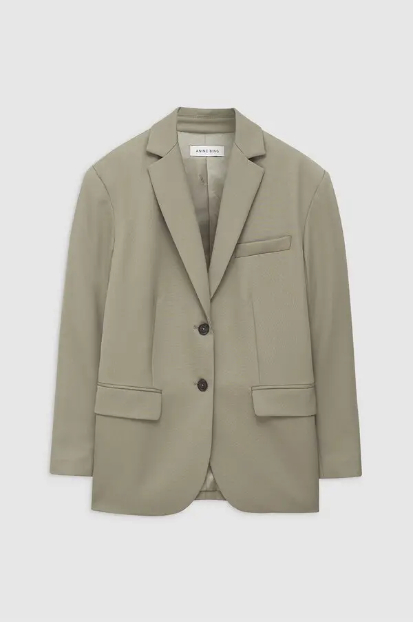 ANINE BING Quinn Blazer Khaki