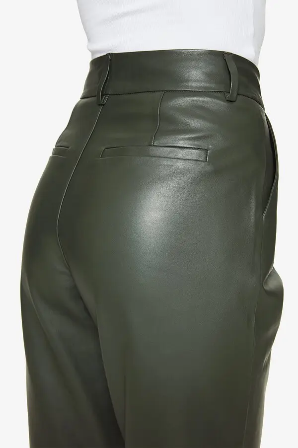 ANINE BING Becky Leather Trouser