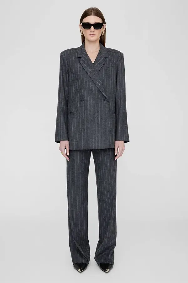 ANINE BING Kaia Linen Blazer