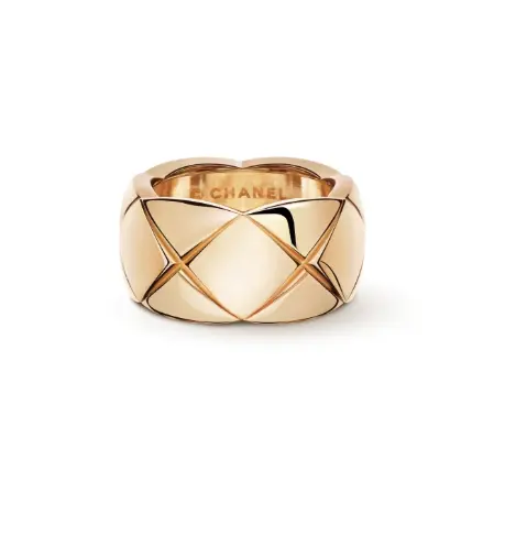 Chanel Coco Crush Ring - Beige Gold