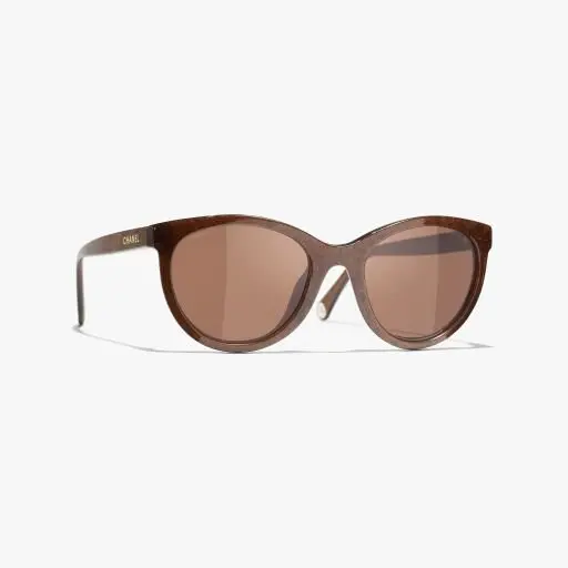 Chanel Pantos Sunglasses - Brown