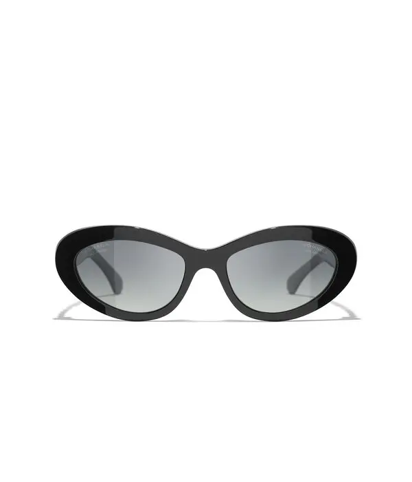 Chanel Cat Eye Sunglasses - Black