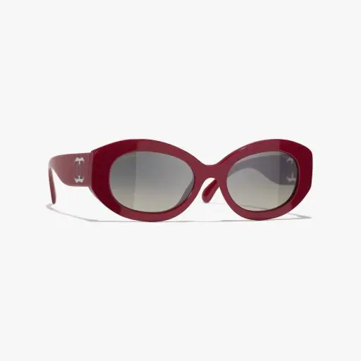 Chanel Sunglasses - Red