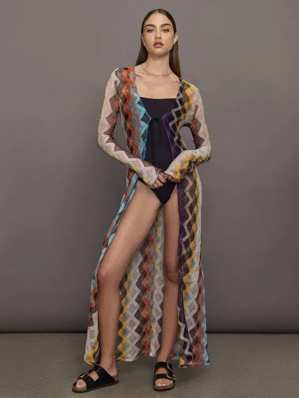 Missoni Long Cover Up - Multi Dark