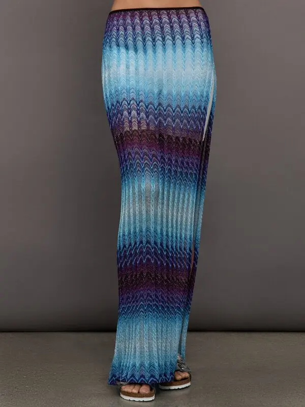 Missoni Long Skirt - Multi Blue