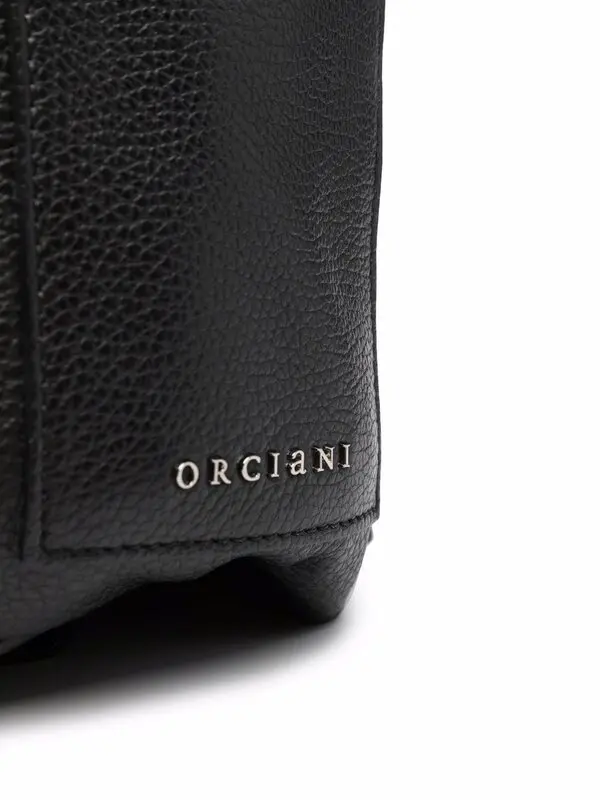 Orciani Leather Backpack - Black