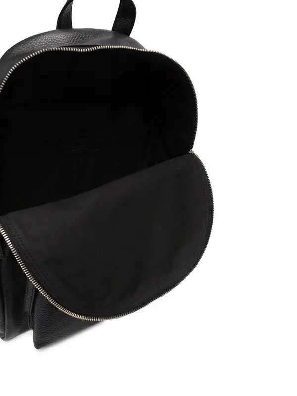 Orciani Leather Backpack - Black