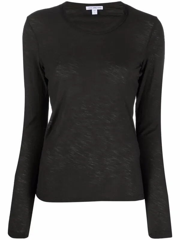 JAMES PERSE Round Neck Long-sleeved T-shirt