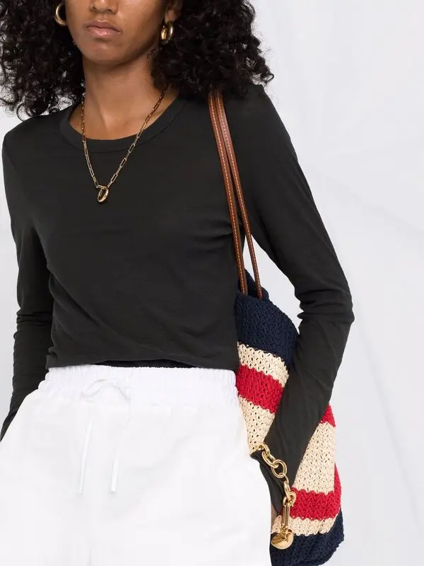 JAMES PERSE Round Neck Long-sleeved T-shirt