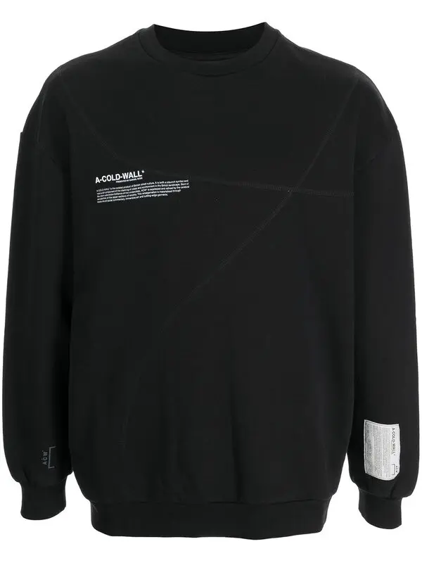 A-COLD-WALL* Slogan Print Sweathsirt