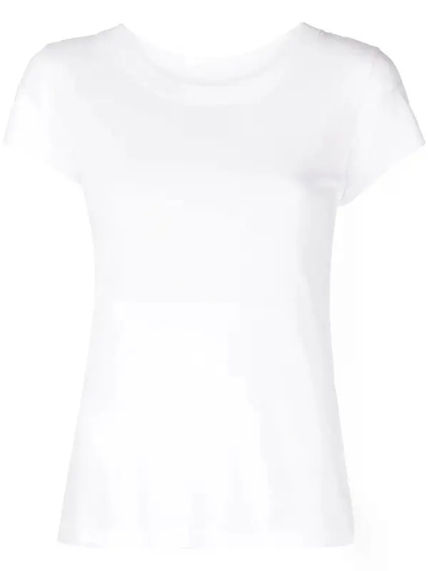 L'Agence Crew-neck T-shirt - White
