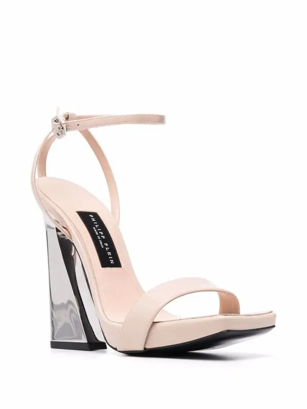 Philipp Plein High-heel Leather Sandals