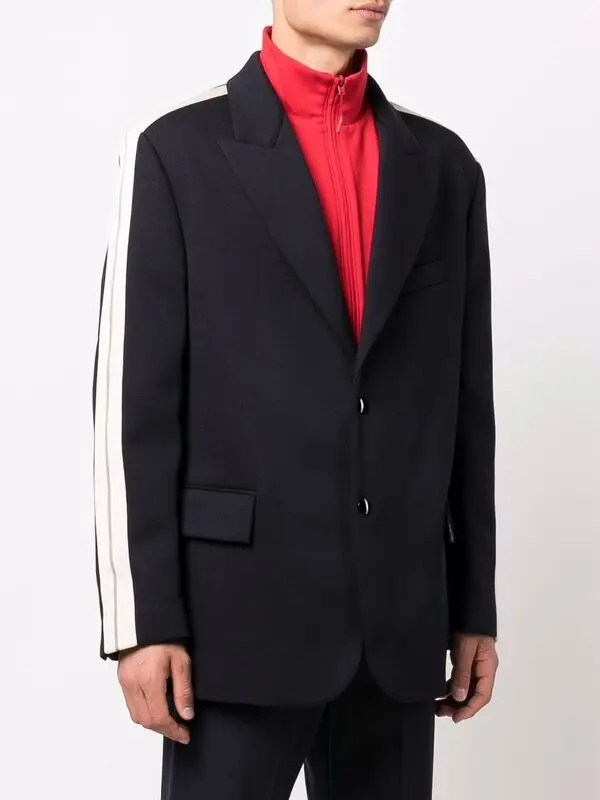 Palm Angels Milano Side-stripe Blazer