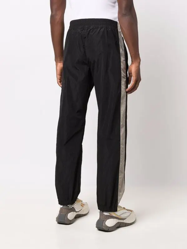 Palm Angels Pxp Logo-patch Track Pants - Black