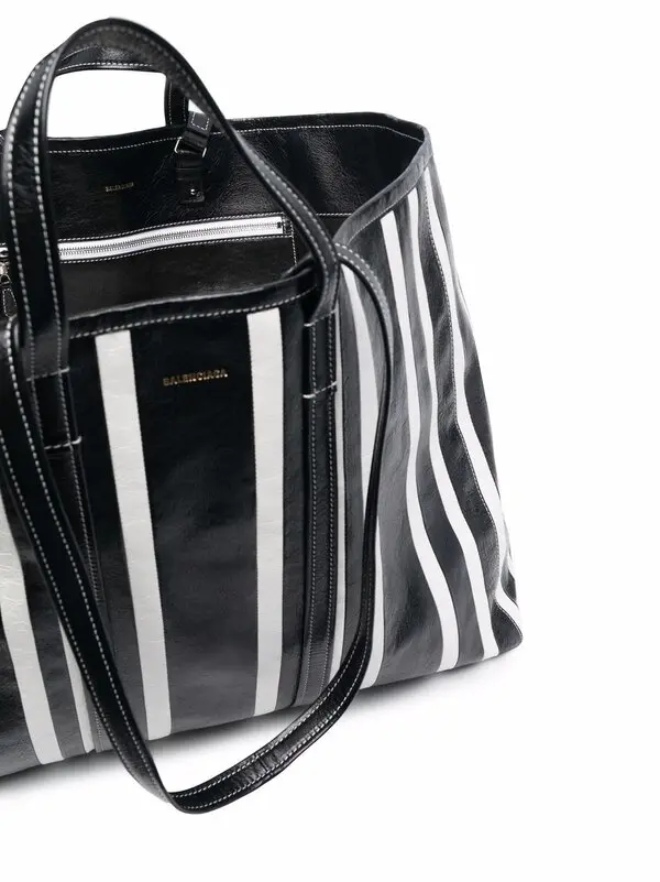 Balenciaga Large Barbes East-West Shopper Tote Bag In Black - 40