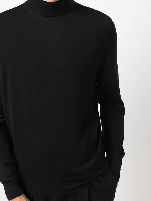 DRUMOHR Mock-neck Merino Jumper