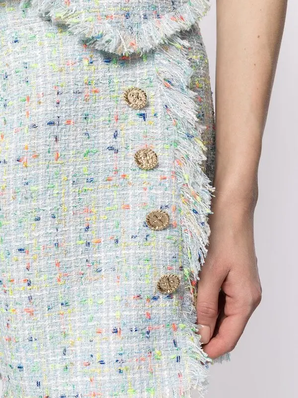 EDWARD ACHOUR PARIS Tweed-style Shorts