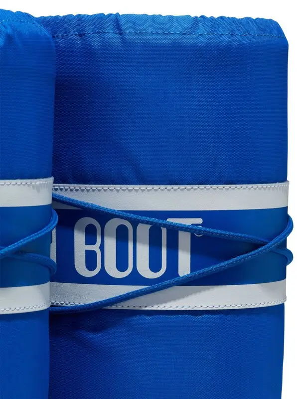 Moon Boot Lace-up Logo-print Snow Boots - Blue
