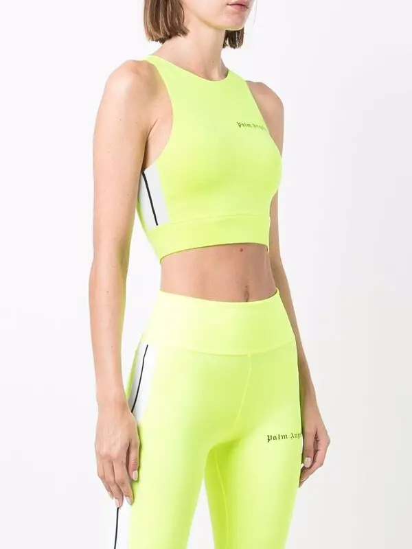 Palm Angels Side-stripe Logo Tank Top