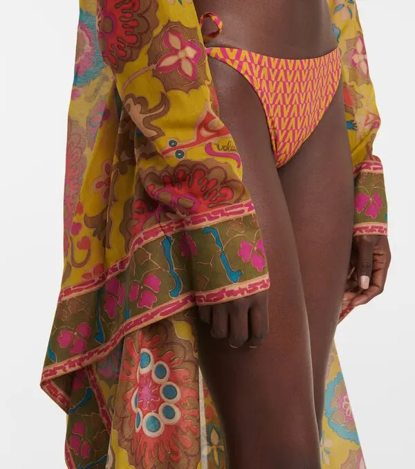 Valentino Garavani Exclusive To – Printed Cotton And Silk Kaftan
