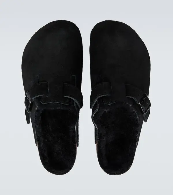 BIRKENSTOCK Boston Shearling Clogs