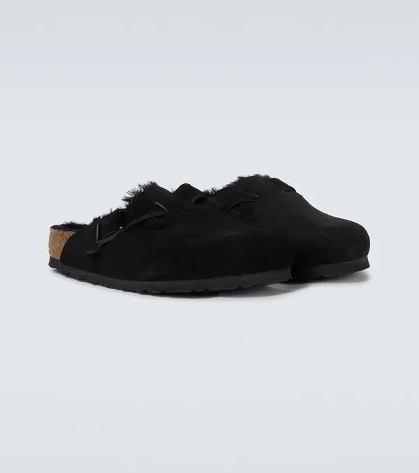 BIRKENSTOCK Boston Shearling Clogs