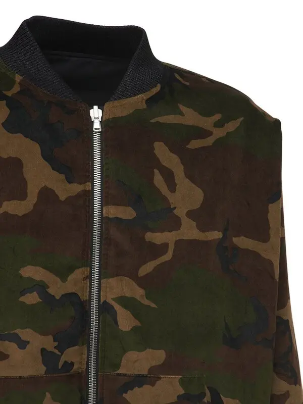 JUST DON Milwaukee Bucks Reversible Bomber Jacket