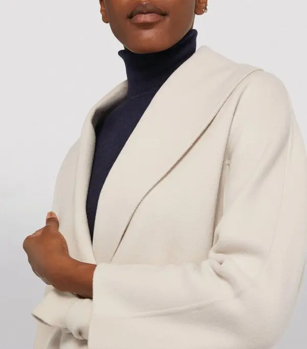 Max Mara Virgin Wool Belted Coat
