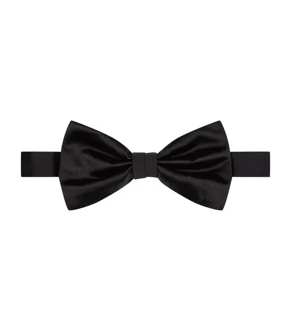 Canali Silk Bow Tie - Black