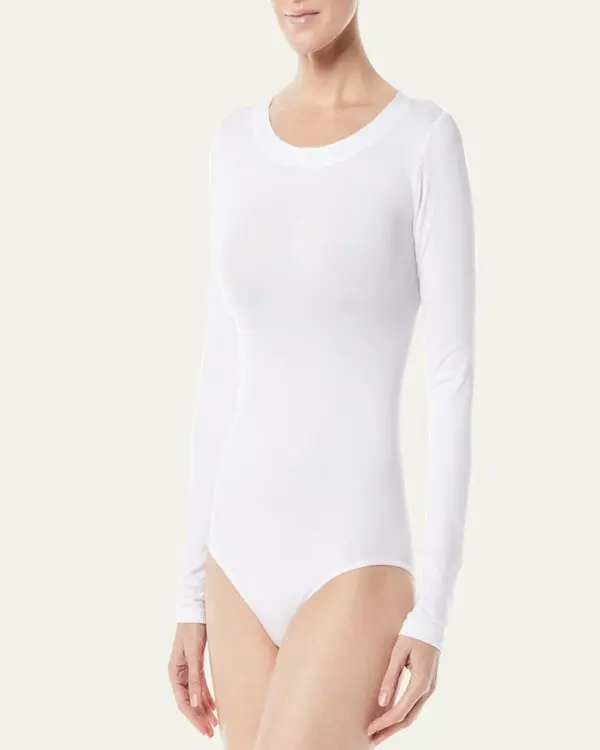 Wolford Berlin Long-sleeve Bodysuit - White