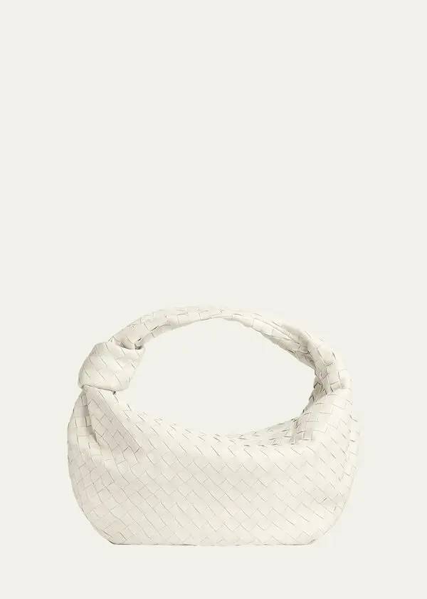 Bottega Veneta Jodie Hobo Bag - White